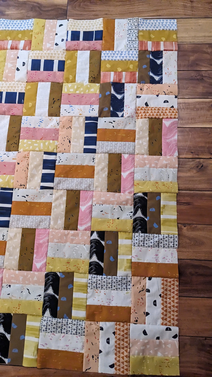 Rail Fence Quilt Pattern - pdf tutorial – Patchwork Posse
