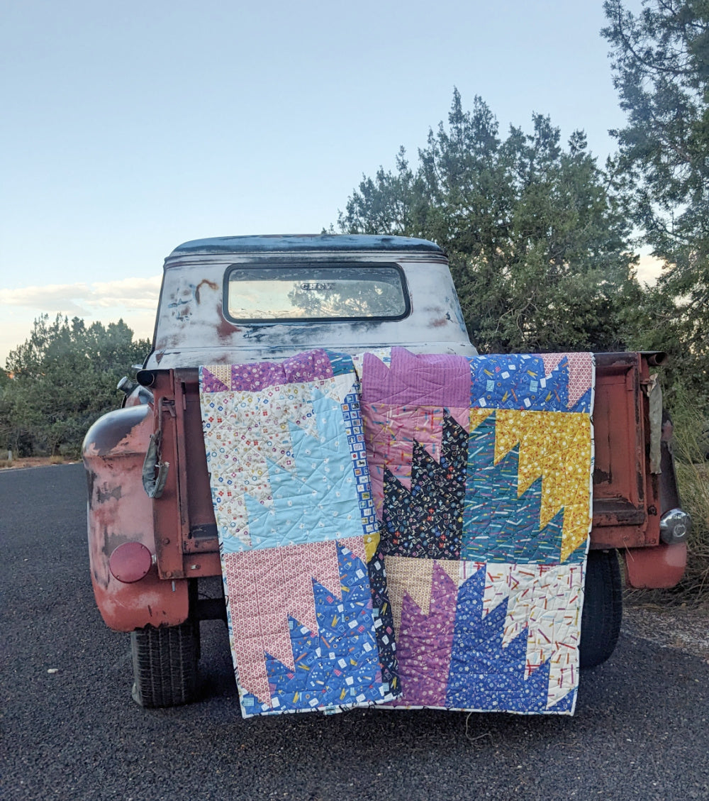 Delectable Mountain Quilt Pattern - pdf pattern – Patchwork Posse