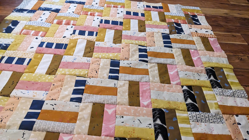 Rail Fence Quilt Pattern - pdf tutorial – Patchwork Posse