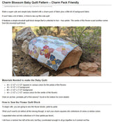 Charm Blossom Baby Quilt - pdf tutorial – Patchwork Posse