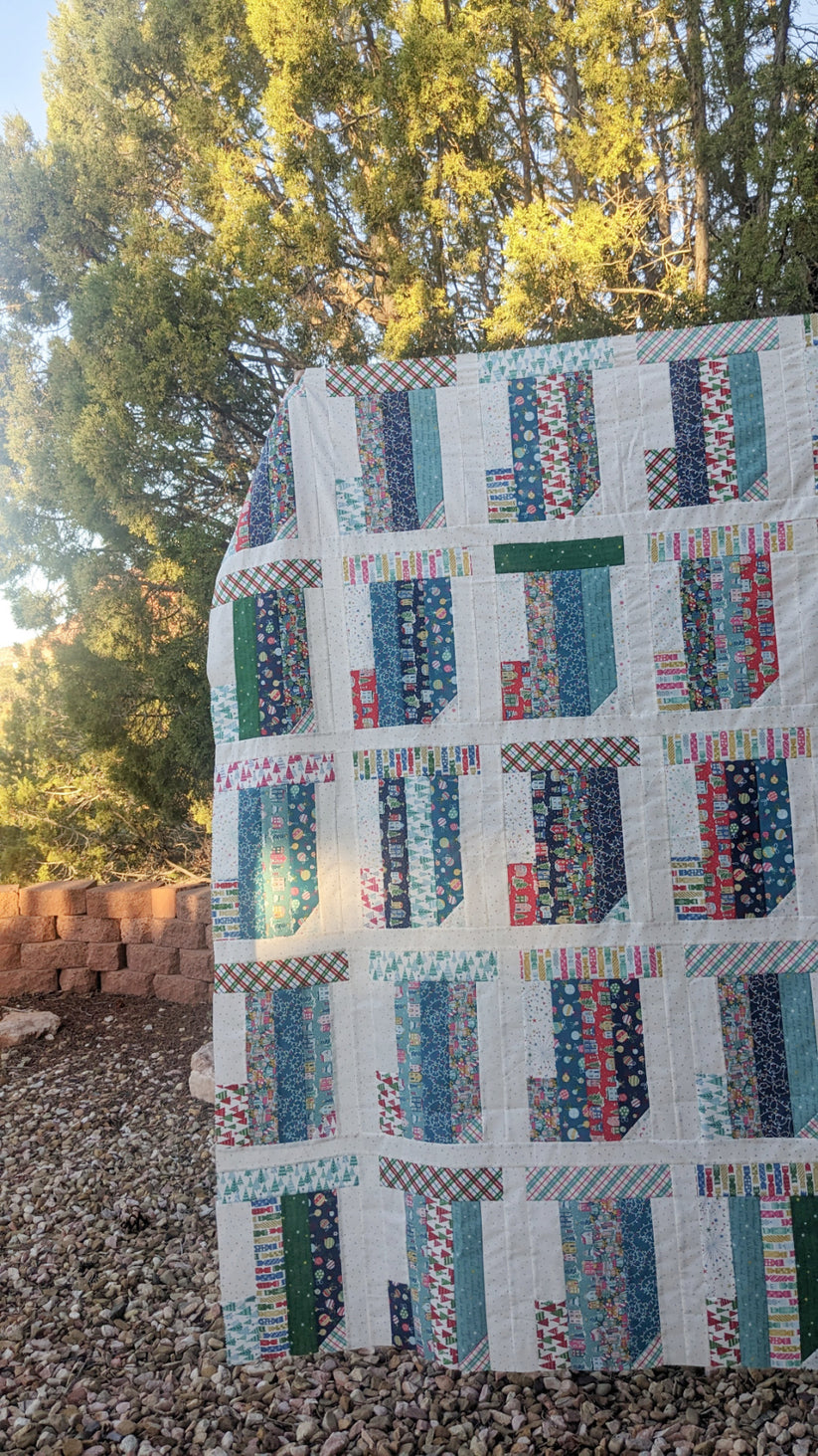 Christmas Stocking Quilt - pdf pattern – Patchwork Posse