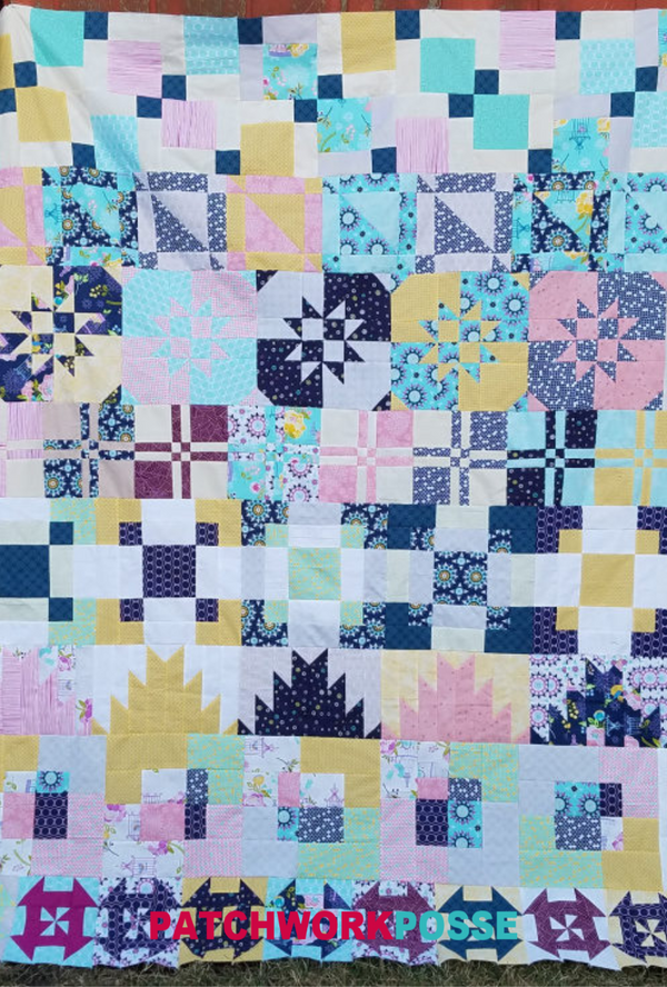 Disappearing Quilt Blocks ebook & QAL – Patchwork Posse
