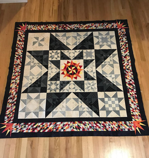 Full Pattern- Summer Solar Eclipse Quilt Along – Patchwork Posse