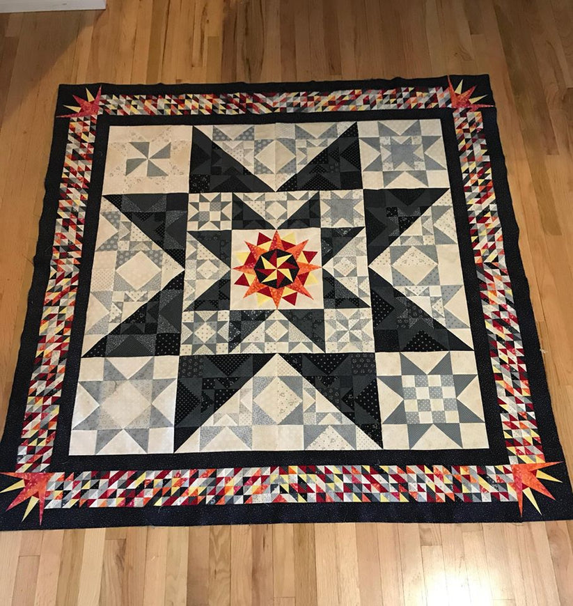 Full Pattern- Summer Solar Eclipse Quilt Along – Patchwork Posse