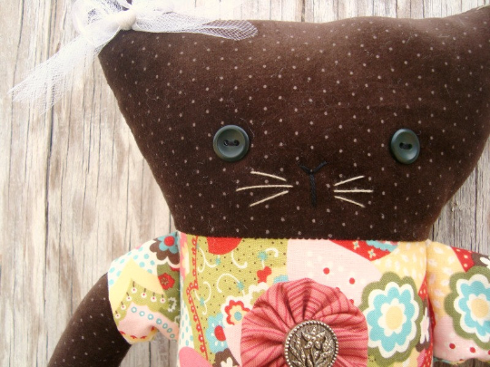 Kit Cat Plushie Pattern – Patchwork Posse