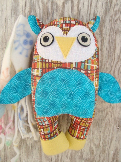Owl and Mouse Plushie Pattern – Patchwork Posse