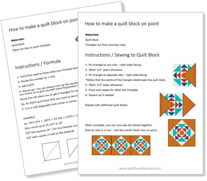 PRINTABLES – Patchwork Posse