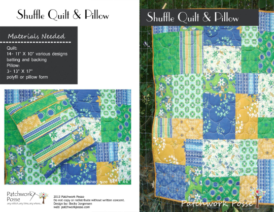 Shuffle Quilt Pattern – Patchwork Posse