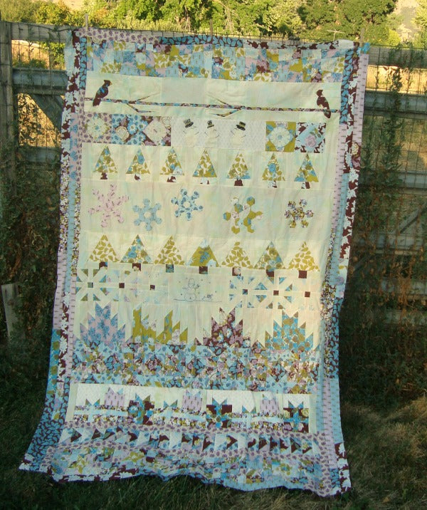 Round Robin Winter Wonderland Quilt Along – Patchwork Posse